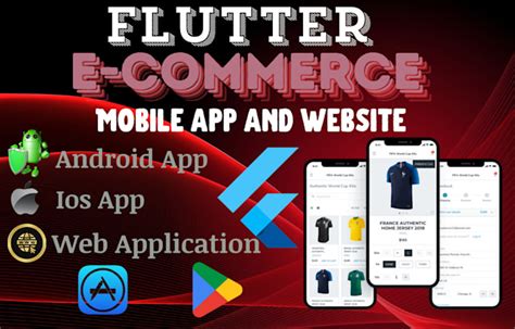 Build Flutter Ecommerce App For Ios Android And Web Aplication Flutter