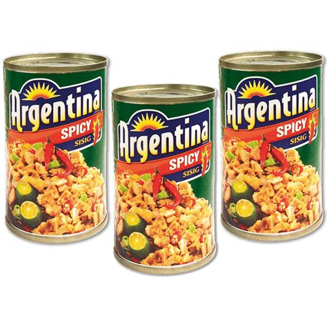 Argentina Spicy Sisig 150g Pack Of 3 Shopee Philippines