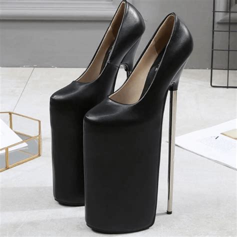 Drag Plus Size Platform Pumps Extreme Drag Universe