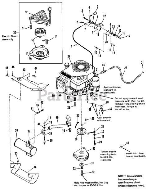 Simplicity 1692182 Simplicity Broadmoor Lawn Tractor 14hp Engine