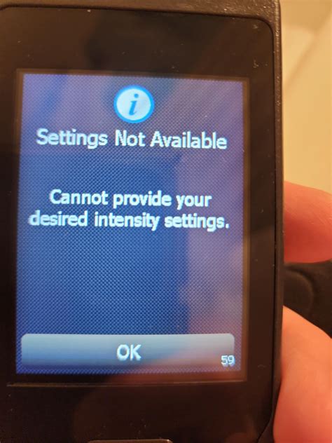 Spinal Cord Simulator Error R Medtronic