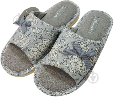 ᐉ Тапки домашние Gemelli Ранета р 40 серый • Купить в Киеве Украине • Лучшая цена в Эпицентр