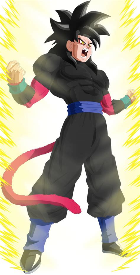 Goku Zx Ssj4 Sfp By Ahooraxenorose On Deviantart