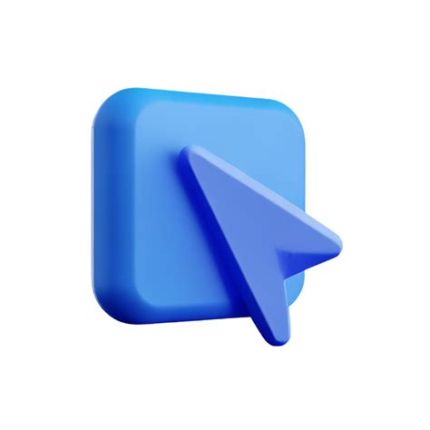 Mouse Cursor 3d Rendering Icon Illustration 28866726 Png