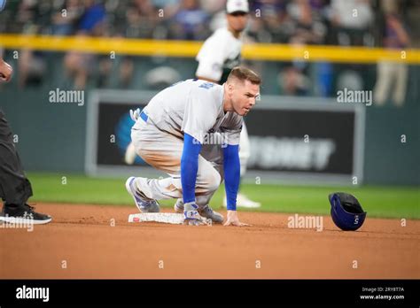 Los Angeles Dodgers First Baseman Freddie Freeman 5 In The Seventh