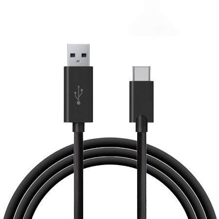 Olixar Basics 1m USB A To USB C Charge And Sync Cable Black