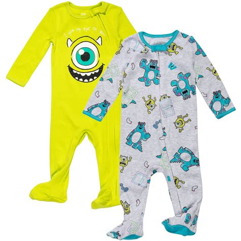 Buy Pixar Monsters Inc Mike Sully 2 Pack Cosplay Long Sleeve Sleep N
