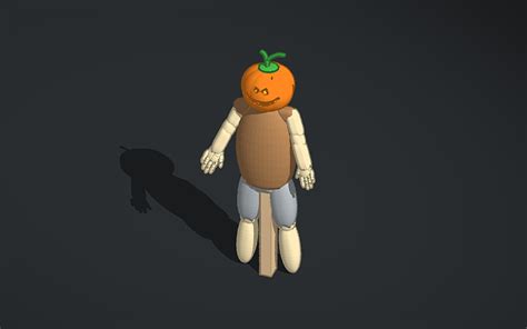 3d Design Scarecrow Tinkercad