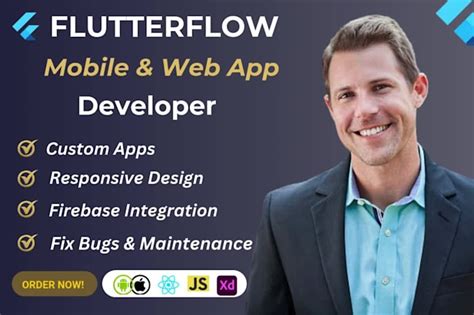 Do flutter app flutterflow app development flutter flow mobile app firebase by Benjamin_tech02 ...