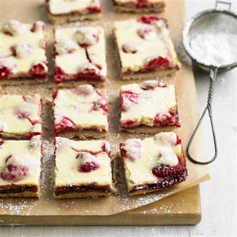 Fresh Raspberry Bars Recipe Hearth