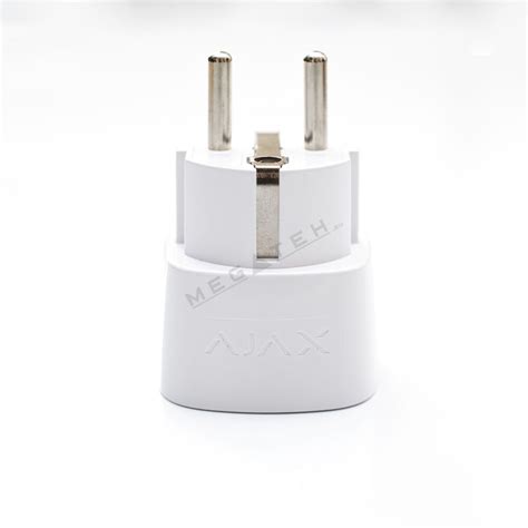 AJAX Socket White Wireless Smart Plug With Energy Monitor MEGATEH Eu Online Shopping EU