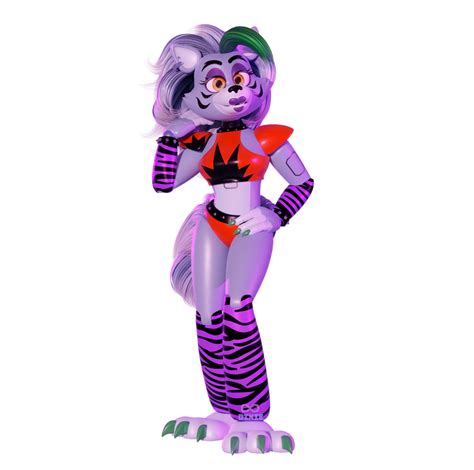 Roxanne Wolf Render Blenderfnaf By Infinitedixie On Deviantart