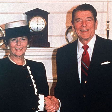 Margaret Thatcher Ronald Reagan