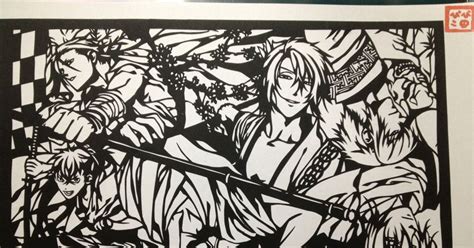 切り絵 【切り絵】 薄桜鬼 煉獄ありすのイラスト Pixiv