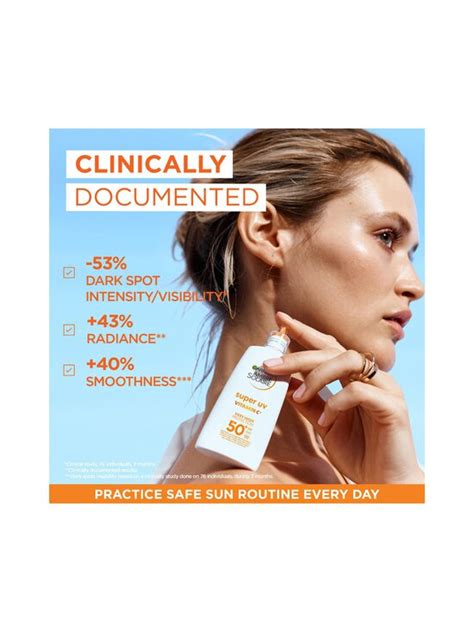 Garnier Ambre Solaire Super UV Vitamin C Anti Dark Spots SPF50