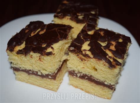 Ciasto Biszkoptowe Z Kremem Przepis PrzyslijPrzepis Pl