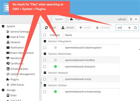 Docker Media Server In Omv4 As Plugin From Omv5 Onwards Only Via