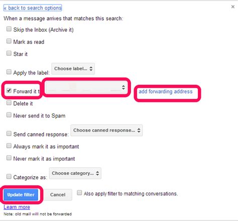 Going Paperless Quick Tip Using Mail Filters To Automatically Send