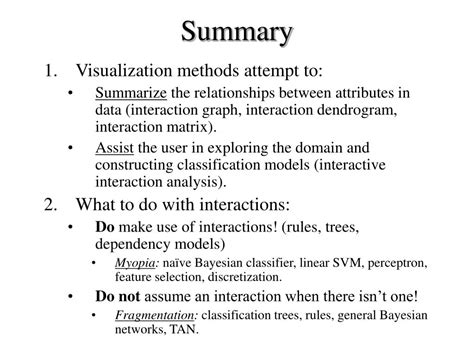 Ppt Attribute Interactions In Medical Data Analysis Powerpoint