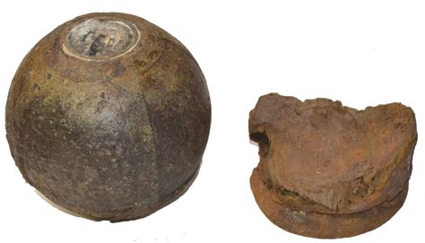 12 Pounder Bormann Cannon Ball With Partial Sabot — Horse Soldier