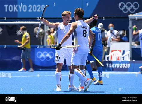 Belgium S Victor Wegnez And Belgium S Florent Van Aubel Celebrate After