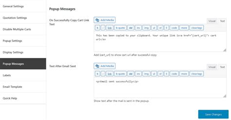 HighAddons Documentation Of Save Share Cart For WooCommerce