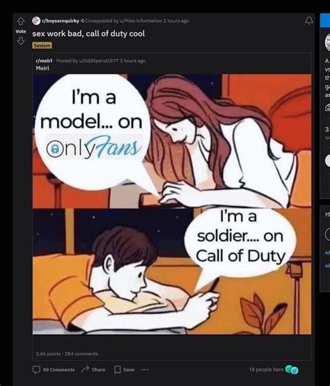 The Entire Comment Section Is Just Anti Sex Work And Misogyny R