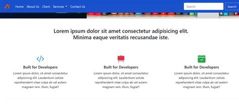 fully resposive webpage using bootstrap by goyalh4164 · pull request