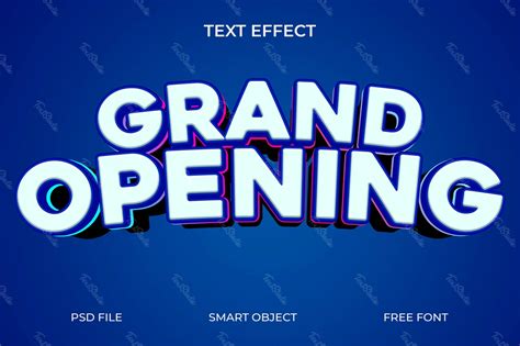 3d Bold Text Effect For Promotions Free Photoshop Psd File