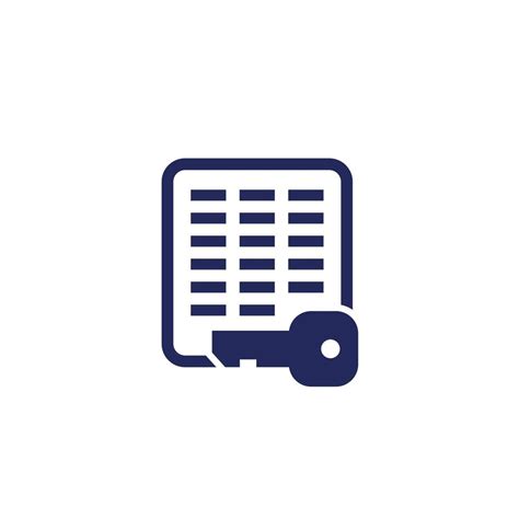 Private Key For Access Icon Vector 21568161 Vector Art At Vecteezy