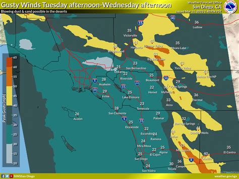 Nws San Diego On Twitter Enjoy The Break In Rain Sunday Monday