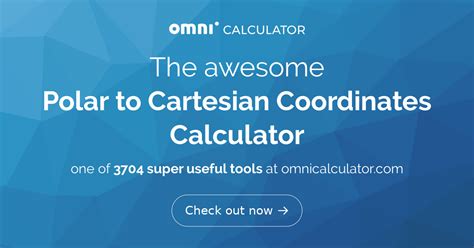 Polar To Cartesian Coordinates Calculator