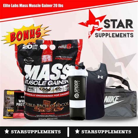 Jual Elite Labs Mass Muscle Gainer 20 Lbs Elitelabs 20lbs 20lb 20