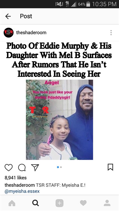 Eddie Murphys Mother Spotted Spending Time With His Daughter Angel Iris