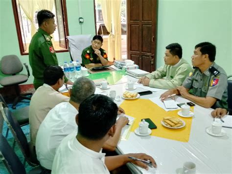 မြေပုံမြို့၌ ဗိုလ်မှူးချုပ် ကျော်ကျော်စိုး မင်းပြားမြို့သို့ ရောက်ရှိနေသော တပ်မတော်ကမ်းထိုးရေယာဉ