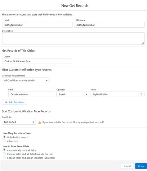 Send Custom Notification Using Flow