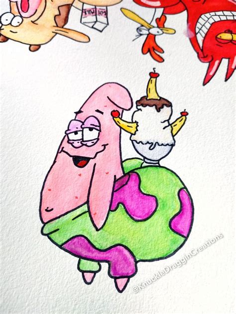 Patrick Star With A Touch Of Dickbutt Spongebob Squarepants Fan Art Fan Art Art Welding Art