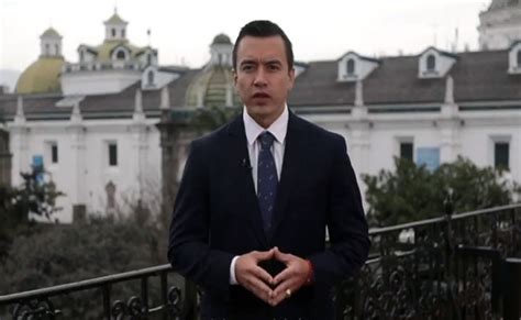 Daniel Noboa Destaca 3 Objetivos De La Consulta Intervención De Ffaa