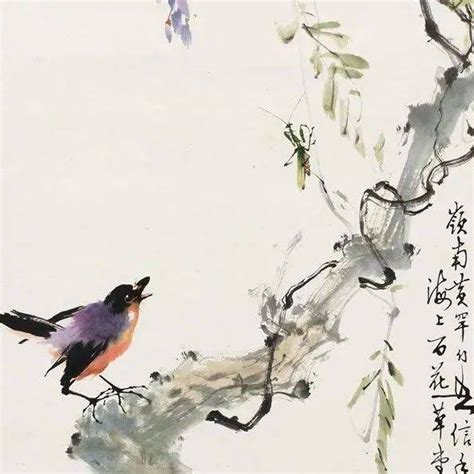 一组小写意春画天真烂漫 岭南 罕僧 画派