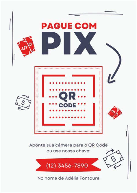Modelos De Pague Com Pix Customizáveis E Grátis