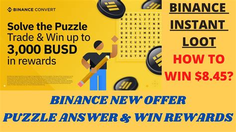 Binances New Puzzle Game And How To Win 23 Aug 22 Youtube