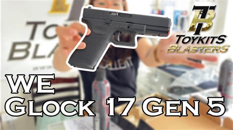 Unboxing And Testing Of The We Glock 17 Gen 5 Airsoft Gbb Pistol