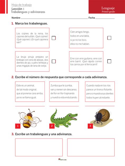 Lec01 01 Adivinanzas Trabalenguas Pdf