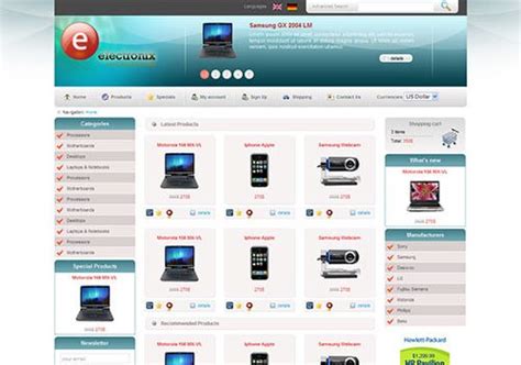 70 Free XHTML CSS Templates Download Now Graphic Design Junction