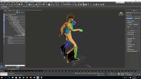 3d動畫製作 期末作業參考4 如何綁定頭髮與解決粘在地上的模型點 2020 06 22 16 54 17 Youtube