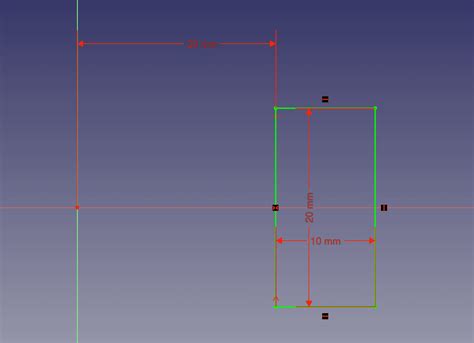 One Transformed Shape Does Not Intersect Support When Mirrored R Freecad