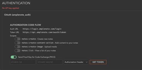 Authenticate To Api Ramplenote