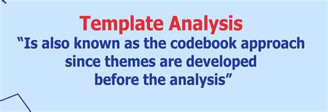 Template Analysis In Qualitative Research Using Nvivo