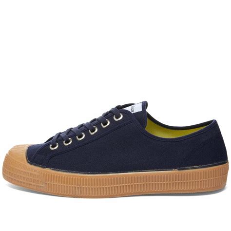 Novesta Star Master Sneakers in Navy/Gum Novesta