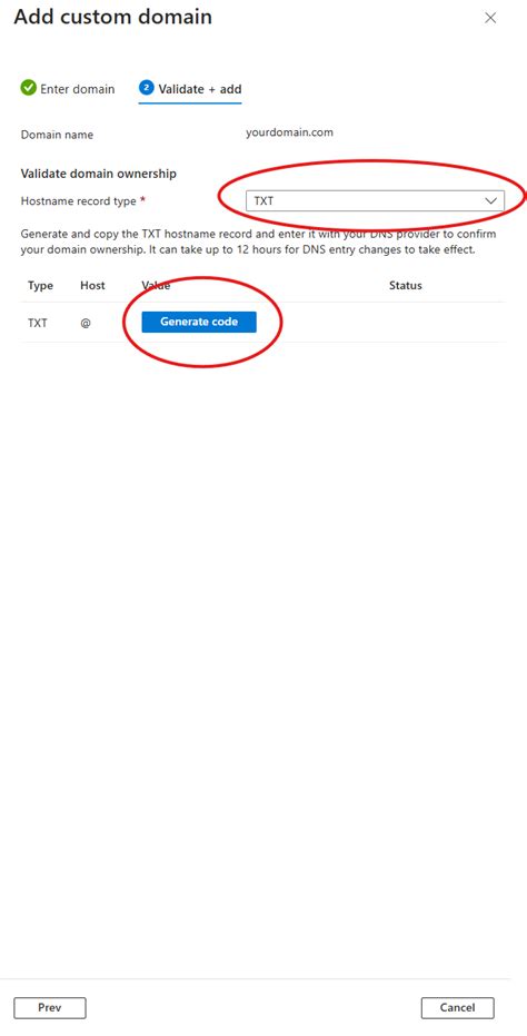configuring a custom domain for your azure static web app dev community